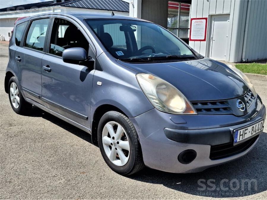 Grey Nissan Note 2008 in Riga, with an engine capacity of 1.50 L and mileage of 0 thousand km for 1999 €, photo 4 on AUTOMOTO.COM.LV