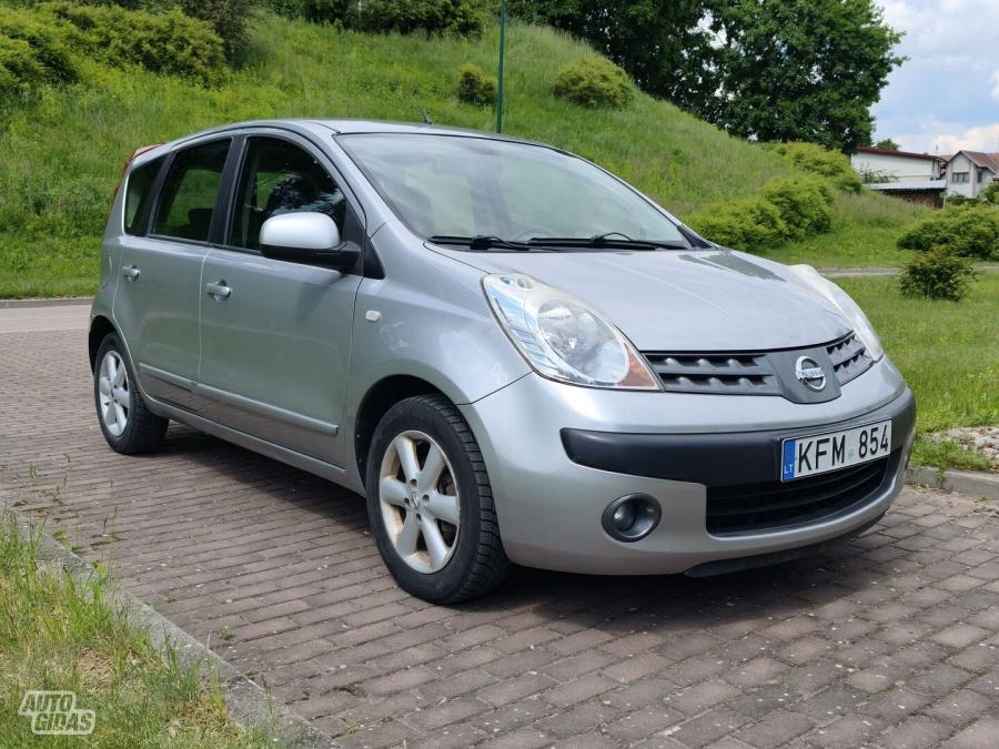 Pelēks Nissan Note 2008 Alīta, ar dzinēja tilpumu 1.50 L un nobraukumu 369 tūkst. km par 1650 €, foto 3 vietnē AUTOMOTO.COM.LV