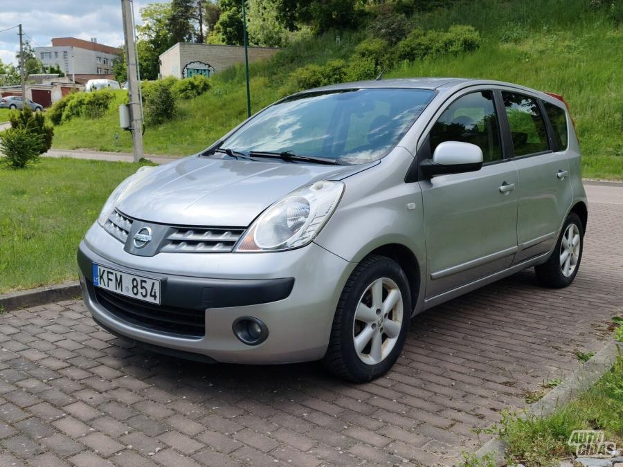 Pelēks Nissan Note 2008 Alīta, ar dzinēja tilpumu 1.50 L un nobraukumu 369 tūkst. km par 1550 €, foto 3 vietnē AUTOMOTO.COM.LV