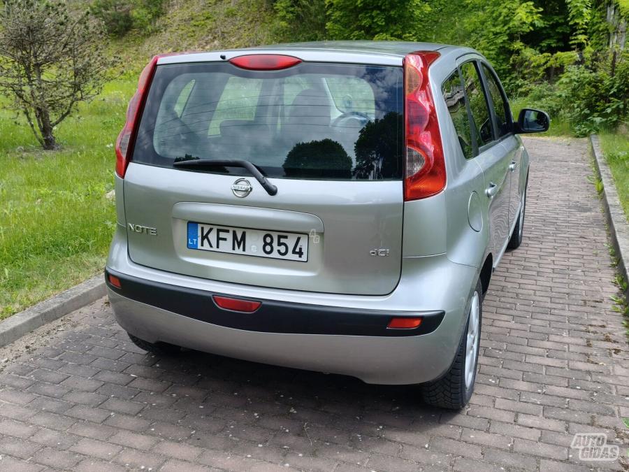 Pelēks Nissan Note 2008 Alīta, ar dzinēja tilpumu 1.50 L un nobraukumu 369 tūkst. km par 1550 €, foto 7 vietnē AUTOMOTO.COM.LV