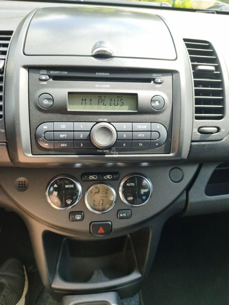 Pelēks Nissan Note 2008 Alīta, ar dzinēja tilpumu 1.50 L un nobraukumu 369 tūkst. km par 1550 €, foto 19 vietnē AUTOMOTO.COM.LV