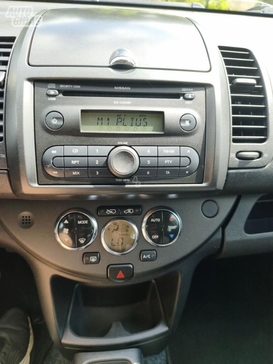 Grey Nissan Note 2008 in Alytus, with an engine capacity of 1.50 L and mileage of 369 thousand km for 1500 €, photo 19 on AUTOMOTO.COM.LV