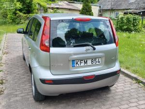 Grey Nissan Note 2008 in Alytus, with an engine capacity of 1.50 L and mileage of 369 thousand km for 1450 €, photo 8 on AUTOMOTO.COM.LV