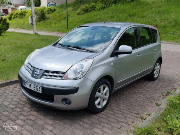 Grey Nissan Note 2008 in Alytus, with an engine capacity of 1.50 L and mileage of 369 thousand km for 1450 €, photo 10 on AUTOMOTO.COM.LV
