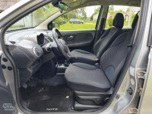 Grey Nissan Note 2008 in Alytus, with an engine capacity of 1.50 L and mileage of 369 thousand km for 1450 €, photo 13 on AUTOMOTO.COM.LV