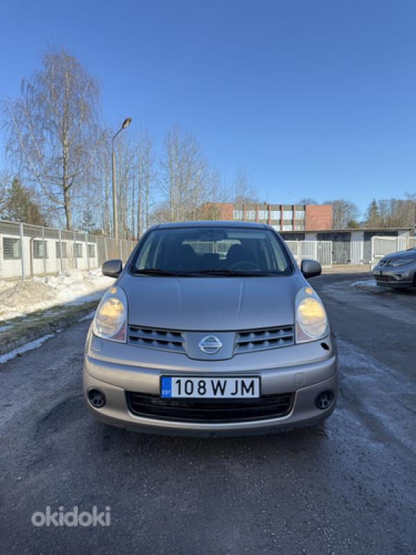 Grey Nissan Note 2008 in Tallinn, with an engine capacity of 1.60 L and mileage of 417 thousand km for 850 €, photo 2 on AUTOMOTO.COM.LV