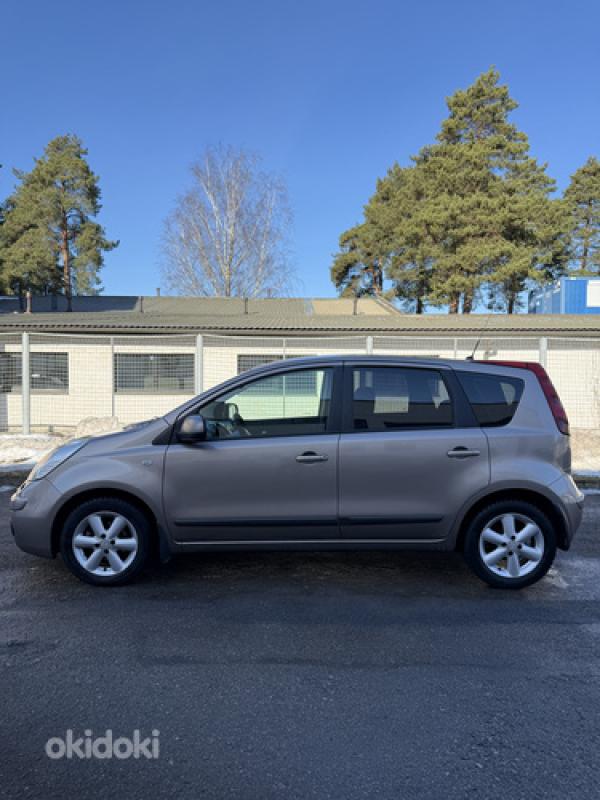 Grey Nissan Note 2008 in Tallinn, with an engine capacity of 1.60 L and mileage of 417 thousand km for 850 €, photo 3 on AUTOMOTO.COM.LV