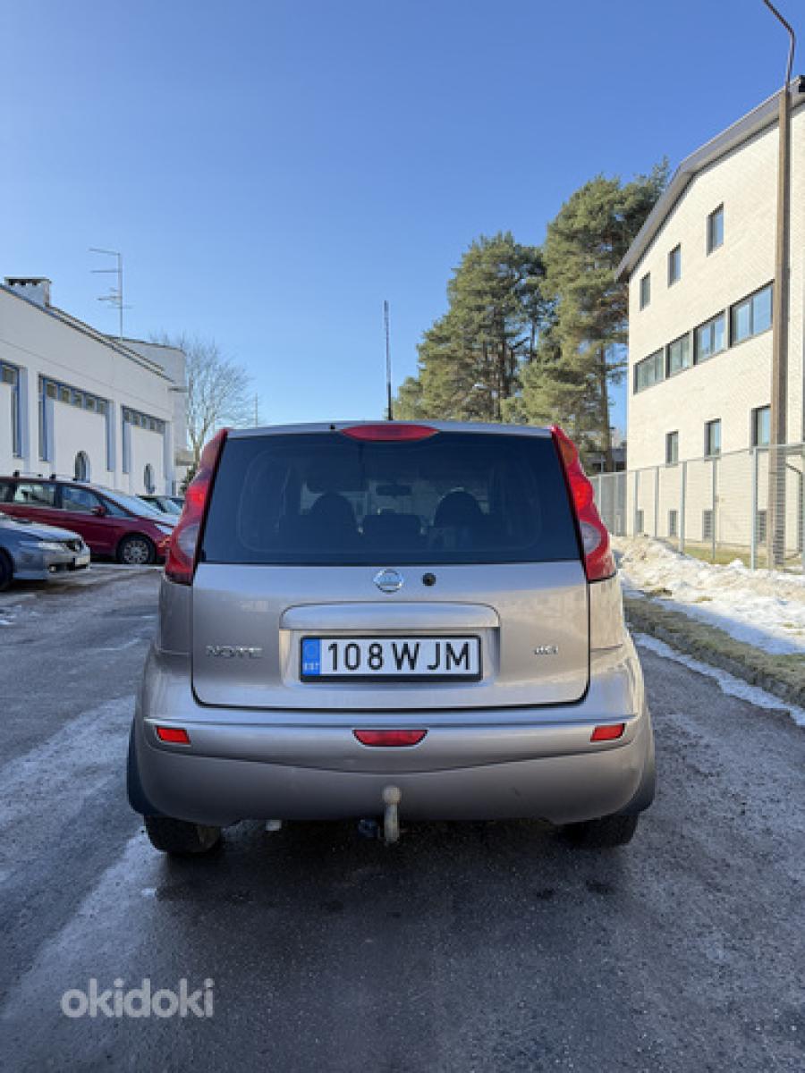 Grey Nissan Note 2008 in Tallinn, with an engine capacity of 1.60 L and mileage of 417 thousand km for 850 €, photo 6 on AUTOMOTO.COM.LV