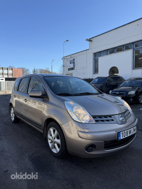 Grey Nissan Note 2008 in Tallinn, with an engine capacity of 1.60 L and mileage of 417 thousand km for 850 €, photo 8 on AUTOMOTO.COM.LV