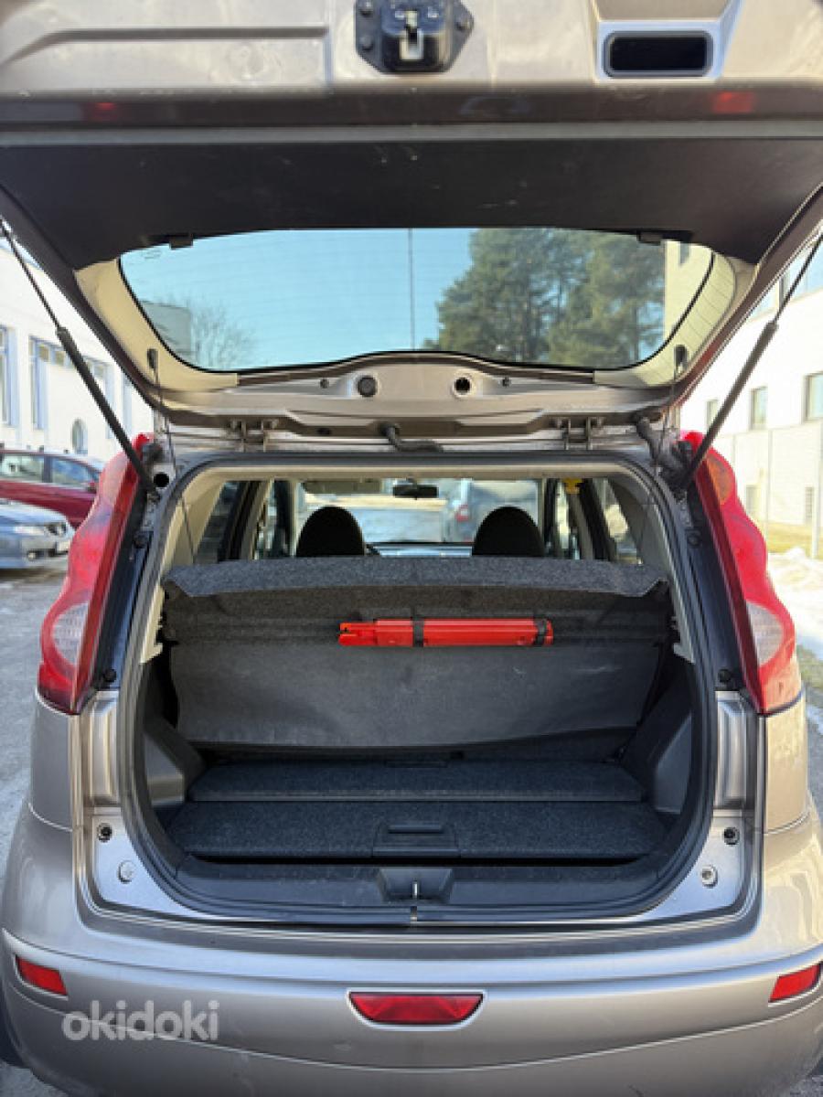 Grey Nissan Note 2008 in Tallinn, with an engine capacity of 1.60 L and mileage of 417 thousand km for 850 €, photo 13 on AUTOMOTO.COM.LV