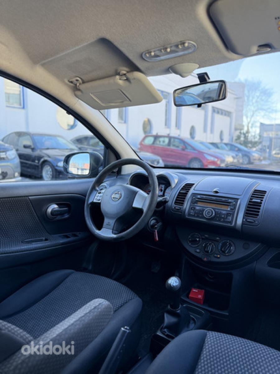 Grey Nissan Note 2008 in Tallinn, with an engine capacity of 1.60 L and mileage of 417 thousand km for 850 €, photo 16 on AUTOMOTO.COM.LV