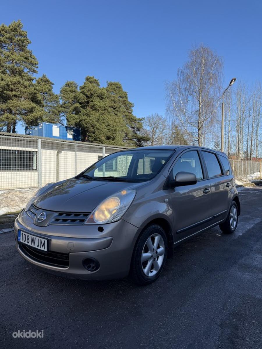 Grey Nissan Note 2008 in Tallinn, with an engine capacity of 1.60 L and mileage of 417 thousand km for 850 €, photo 17 on AUTOMOTO.COM.LV
