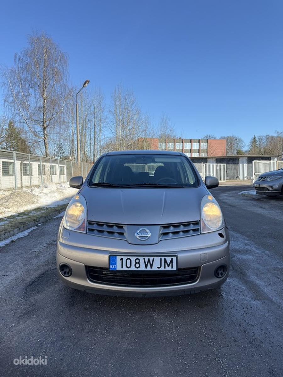 Grey Nissan Note 2008 in Tallinn, with an engine capacity of 1.60 L and mileage of 417 thousand km for 850 €, photo 18 on AUTOMOTO.COM.LV