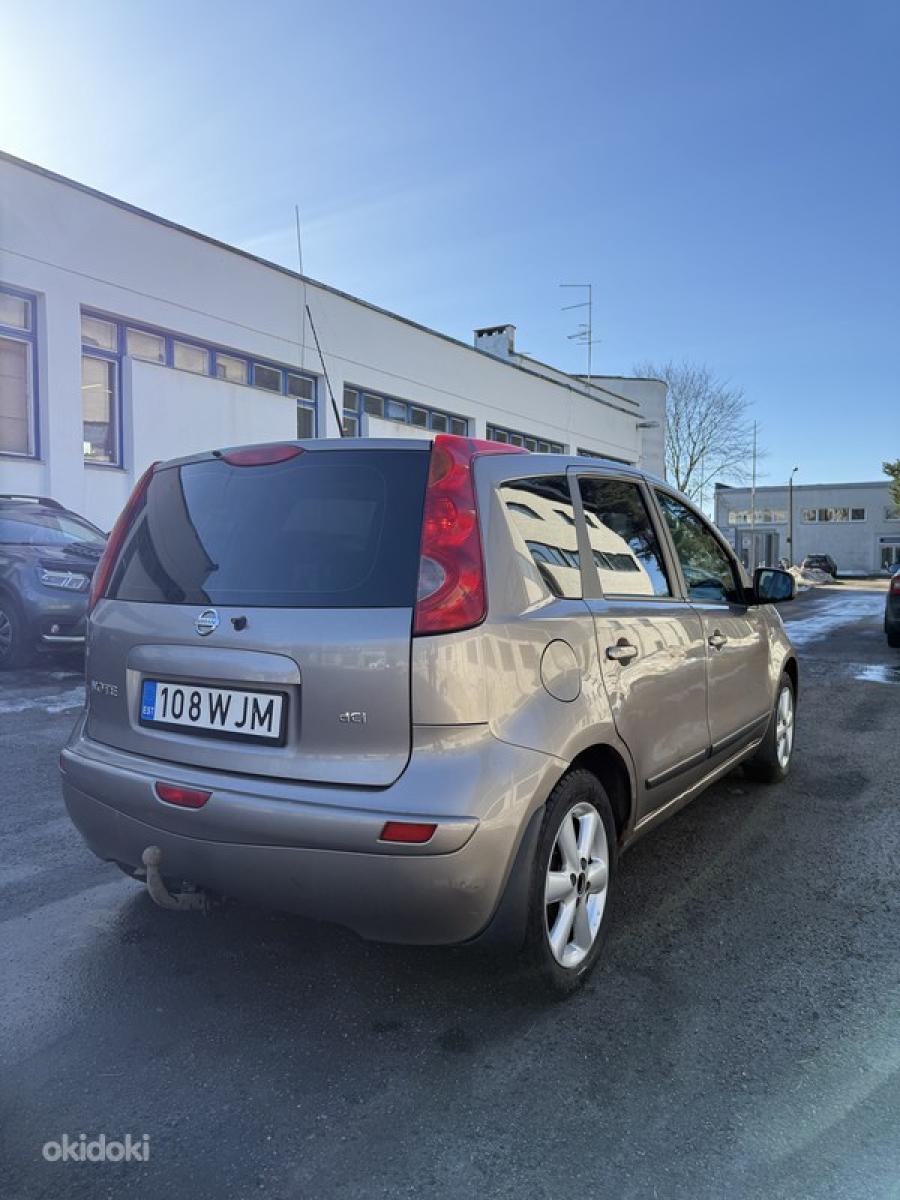 Grey Nissan Note 2008 in Tallinn, with an engine capacity of 1.60 L and mileage of 417 thousand km for 850 €, photo 22 on AUTOMOTO.COM.LV