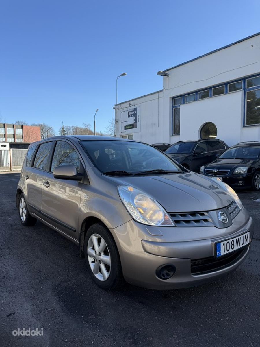 Grey Nissan Note 2008 in Tallinn, with an engine capacity of 1.60 L and mileage of 417 thousand km for 850 €, photo 24 on AUTOMOTO.COM.LV