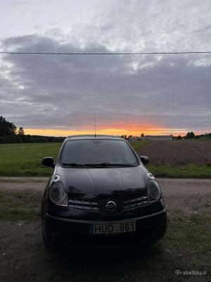 Grey Nissan Note 2008 in Vilnius, with an engine capacity of 1.60 L and mileage of 173 thousand km for 2400 €, photo  on AUTOMOTO.COM.LV