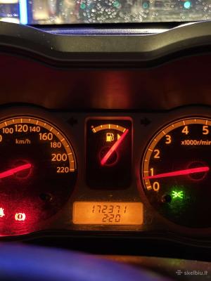 Grey Nissan Note 2008 in Vilnius, with an engine capacity of 1.60 L and mileage of 173 thousand km for 2400 €, photo 6 on AUTOMOTO.COM.LV