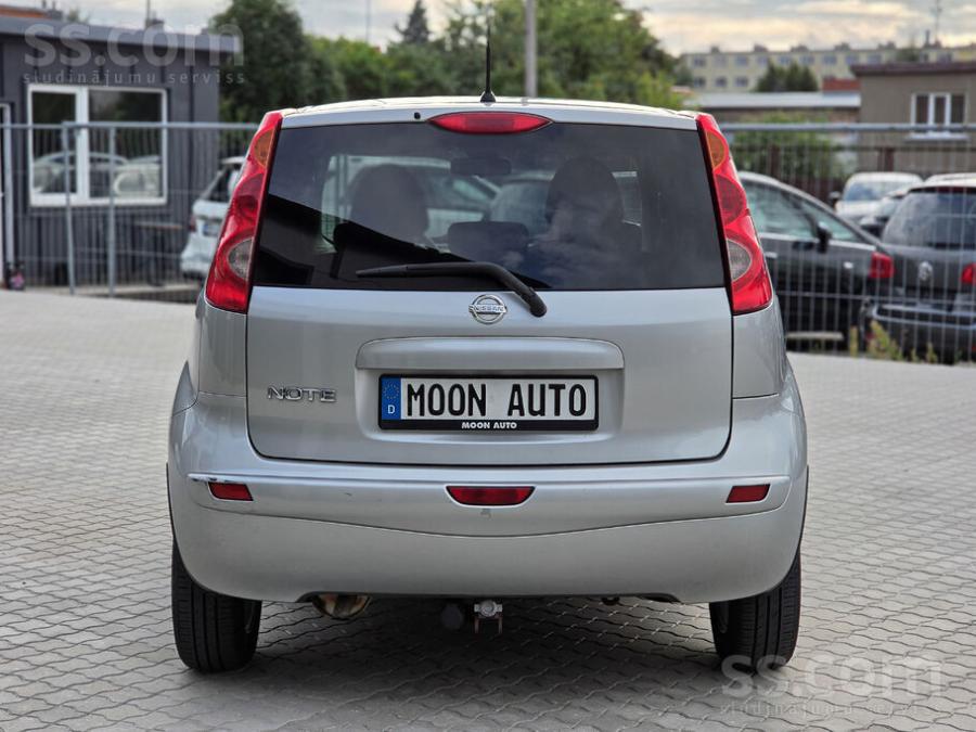 Grey Nissan Note 2008 in Liepaja, with an engine capacity of 1.60 L and mileage of 169 thousand km for 2990 €, photo 7 on AUTOMOTO.COM.LV