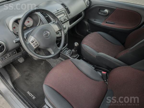 Pelēks Nissan Note 2008 Liepāja, ar dzinēja tilpumu 1.60 L un nobraukumu 169 tūkst. km par 2990 €, foto 10 vietnē AUTOMOTO.COM.LV