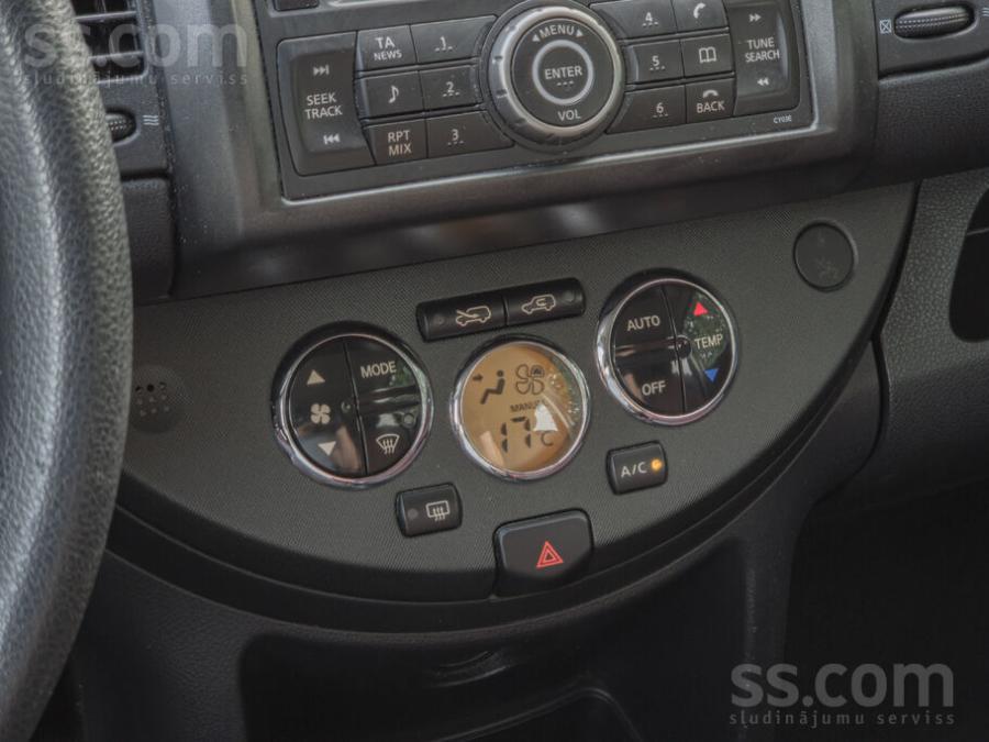 Grey Nissan Note 2008 in Liepaja, with an engine capacity of 1.60 L and mileage of 169 thousand km for 2990 €, photo 21 on AUTOMOTO.COM.LV