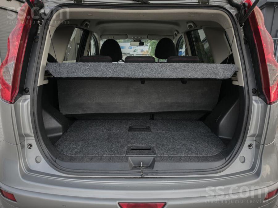 Grey Nissan Note 2008 in Liepaja, with an engine capacity of 1.60 L and mileage of 169 thousand km for 2990 €, photo 22 on AUTOMOTO.COM.LV
