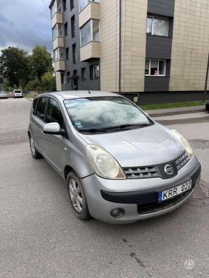 Grey Nissan Note 2008 in Kaunas, with an engine capacity of 1.46 L and mileage of 245 thousand km for 799 €, photo  on AUTOMOTO.COM.LV