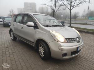 Grey Nissan Note 2009 in Vilnius, with an engine capacity of 1.60 L and mileage of 180 thousand km for 2850 €, photo 2 on AUTOMOTO.COM.LV