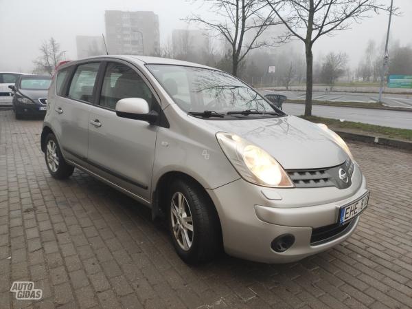 Grey Nissan Note 2009 in Vilnius, with an engine capacity of 1.60 L and mileage of 180 thousand km for 2850 €, photo 2 on AUTOMOTO.COM.LV