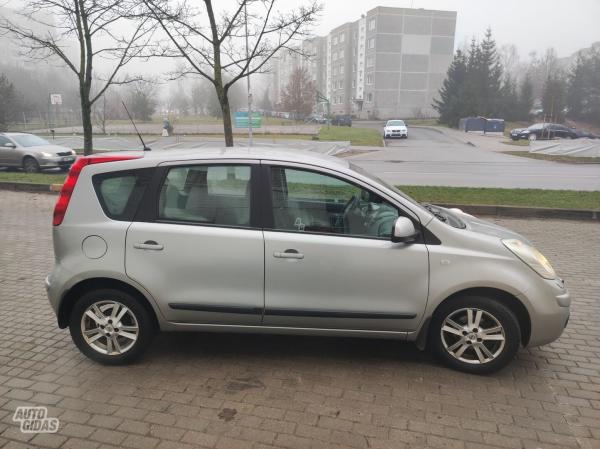 Grey Nissan Note 2009 in Vilnius, with an engine capacity of 1.60 L and mileage of 180 thousand km for 2850 €, photo 5 on AUTOMOTO.COM.LV