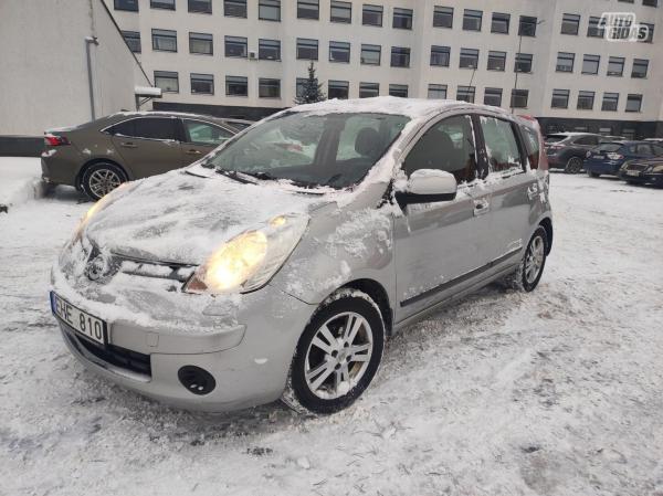 Grey Nissan Note 2009 in Vilnius, with an engine capacity of 1.60 L and mileage of 180 thousand km for 2850 €, photo 1 on AUTOMOTO.COM.LV
