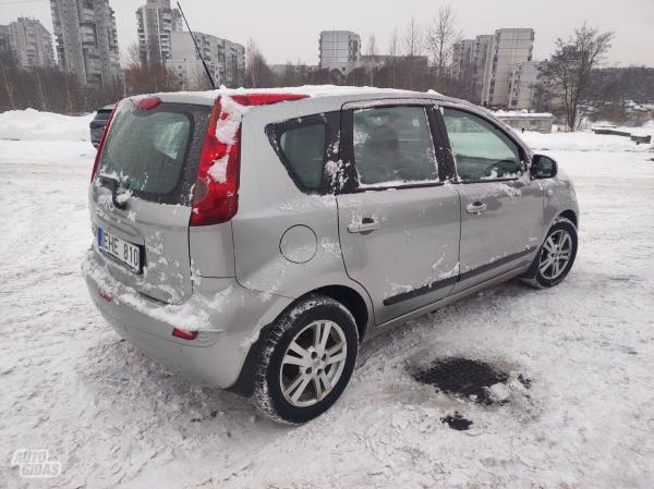 Grey Nissan Note 2009 in Vilnius, with an engine capacity of 1.60 L and mileage of 180 thousand km for 2850 €, photo 5 on AUTOMOTO.COM.LV