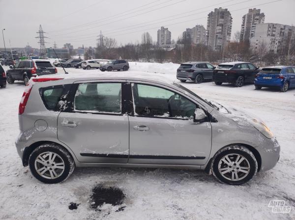 Grey Nissan Note 2009 in Vilnius, with an engine capacity of 1.60 L and mileage of 180 thousand km for 2850 €, photo 6 on AUTOMOTO.COM.LV