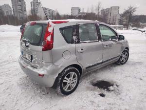 Grey Nissan Note 2009 in Vilnius, with an engine capacity of 1.60 L and mileage of 180 thousand km for 2850 €, photo 5 on AUTOMOTO.COM.LV
