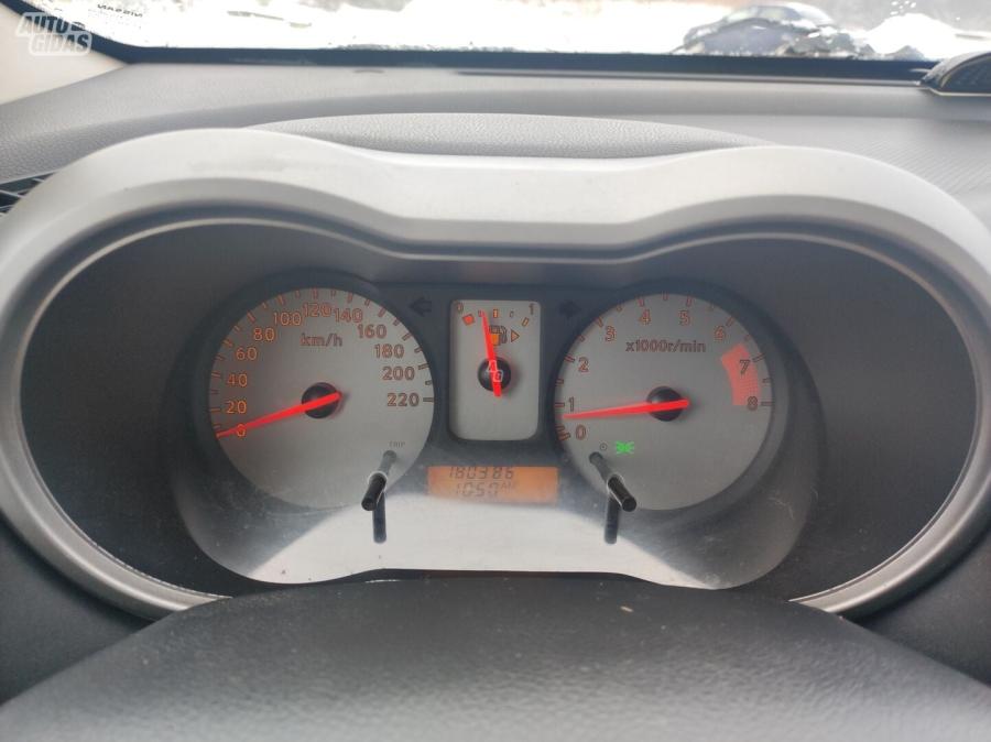Grey Nissan Note 2009 in Vilnius, with an engine capacity of 1.60 L and mileage of 180 thousand km for 2850 €, photo 15 on AUTOMOTO.COM.LV