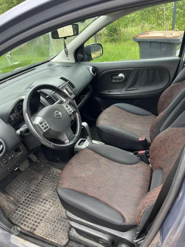 Pelēks Nissan Note 2009 Viļņa, ar dzinēja tilpumu 1.60 L un nobraukumu 230 tūkst. km par 3450 €, foto 11 vietnē AUTOMOTO.COM.LV