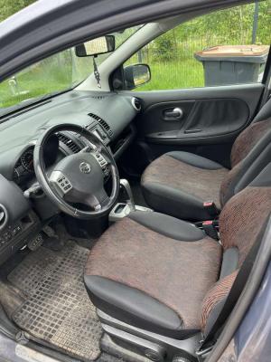 Grey Nissan Note 2009 in Vilnius, with an engine capacity of 1.60 L and mileage of 230 thousand km for 3450 €, photo 11 on AUTOMOTO.COM.LV