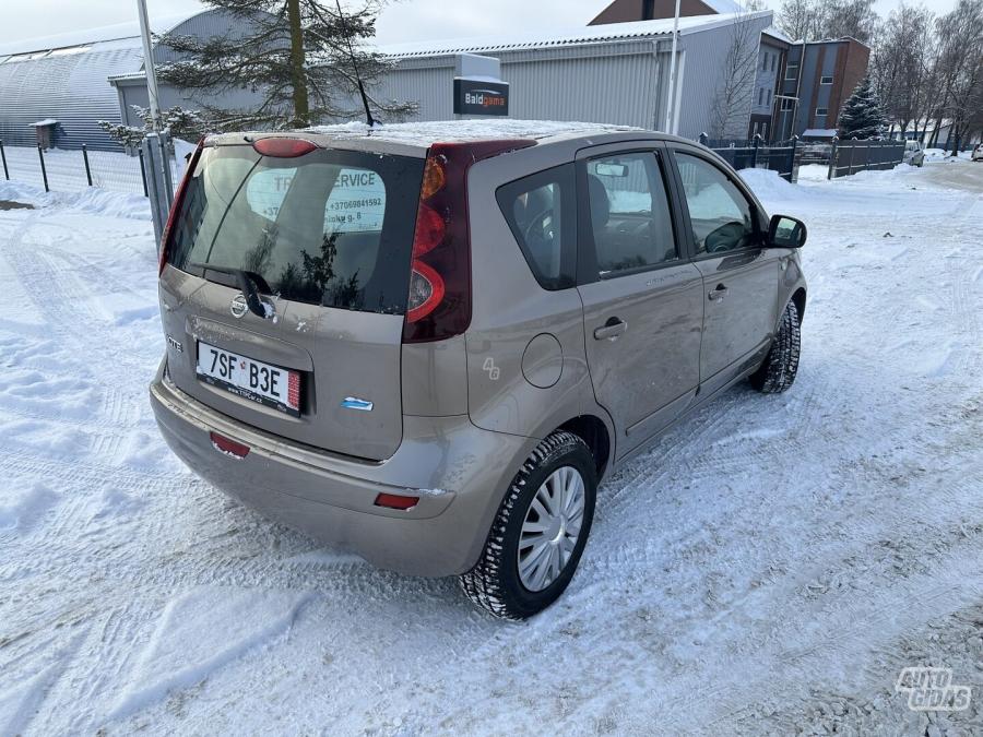 Grey Nissan Note 2010 in Marijampole, with an engine capacity of 1.40 L and mileage of 182 thousand km for 2199 €, photo 7 on AUTOMOTO.COM.LV
