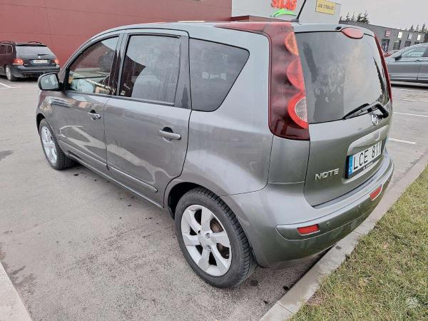 Grey Nissan Note 2011 in Kaunas, with an engine capacity of 1.39 L and mileage of 194 thousand km for 3099 €, photo 4 on AUTOMOTO.COM.LV
