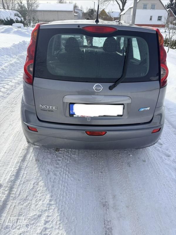 Pelēks Nissan Note 2011 Ignalina, ar dzinēja tilpumu 1.50 L un nobraukumu 207 tūkst. km par 3199 €, foto 4 vietnē AUTOMOTO.COM.LV