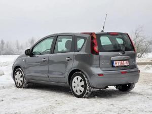 Grey Nissan Note 2011 in Grobiņa, with an engine capacity of 1.50 L and mileage of 177 thousand km for 3350 €, photo 10 on AUTOMOTO.COM.LV