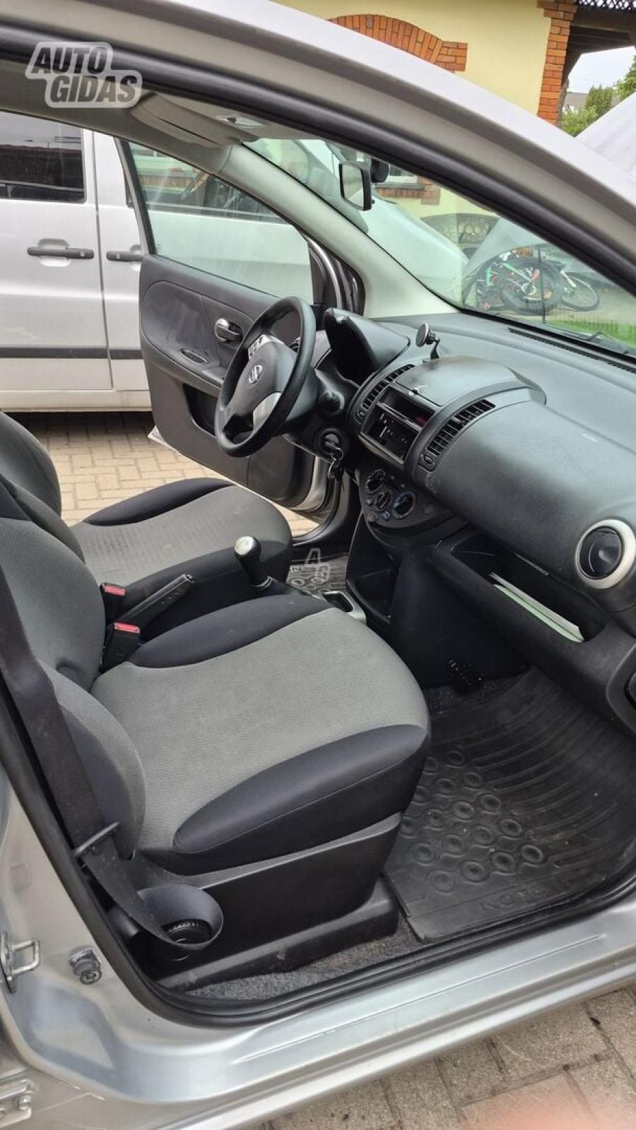 Pelēks Nissan Note 2011 Klaipėda, ar dzinēja tilpumu 1.50 L un nobraukumu 0 tūkst. km par 1960 €, foto 11 vietnē AUTOMOTO.COM.LV