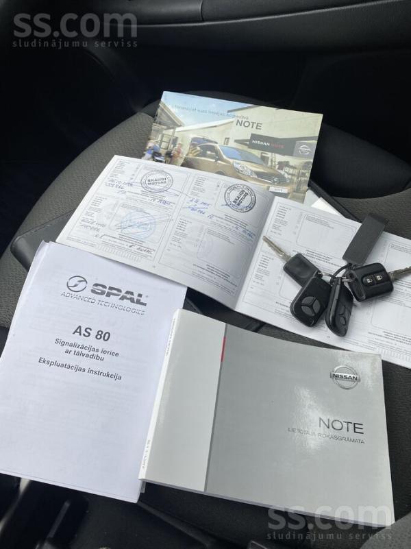 Grey Nissan Note 2011 in Riga, with an engine capacity of 1.40 L and mileage of 257 thousand km for 2300 €, photo 7 on AUTOMOTO.COM.LV