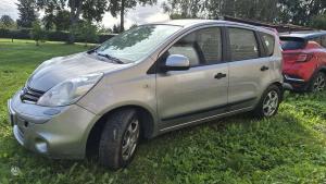 Pelēks Nissan Note 2011 Klaipėda, ar dzinēja tilpumu 1.50 L un nobraukumu 301 tūkst. km par 1899 €, foto  vietnē AUTOMOTO.COM.LV
