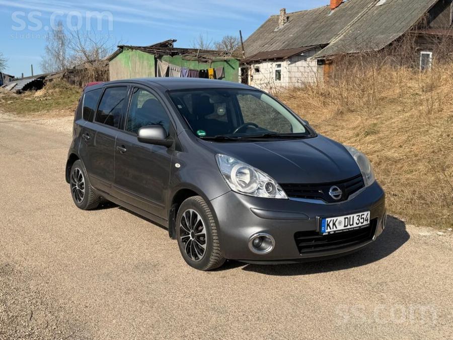 Pelēks Nissan Note 2012 Ludza, ar dzinēja tilpumu 1.50 L un nobraukumu 0 tūkst. km par 3950 €, foto 4 vietnē AUTOMOTO.COM.LV