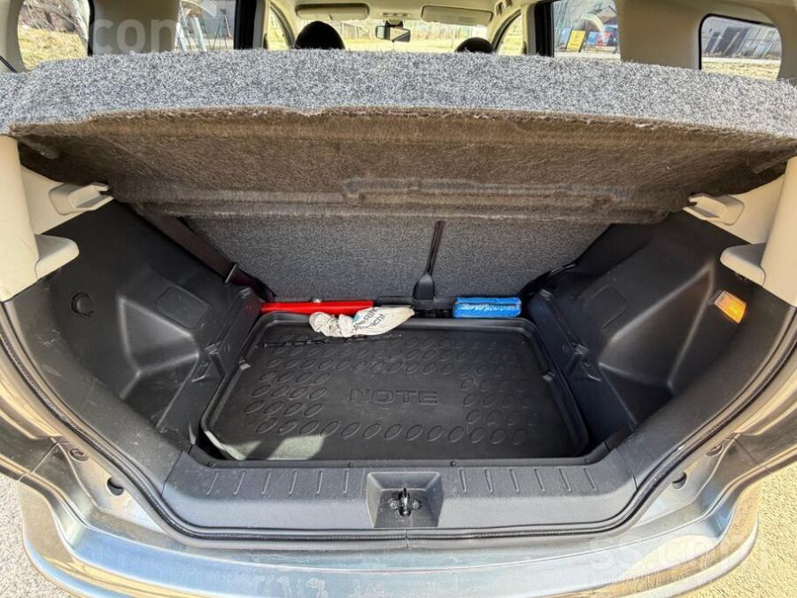Pelēks Nissan Note 2012 Ludza, ar dzinēja tilpumu 1.50 L un nobraukumu 0 tūkst. km par 3950 €, foto 17 vietnē AUTOMOTO.COM.LV
