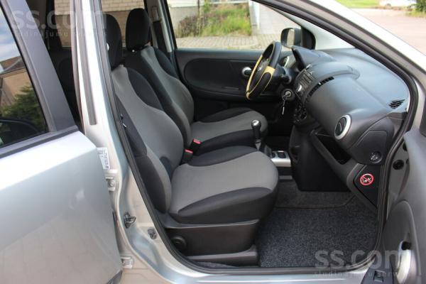Grey Nissan Note 2012 in Tukums, with an engine capacity of 1.40 L and mileage of 212 thousand km for 2490 €, photo 6 on AUTOMOTO.COM.LV