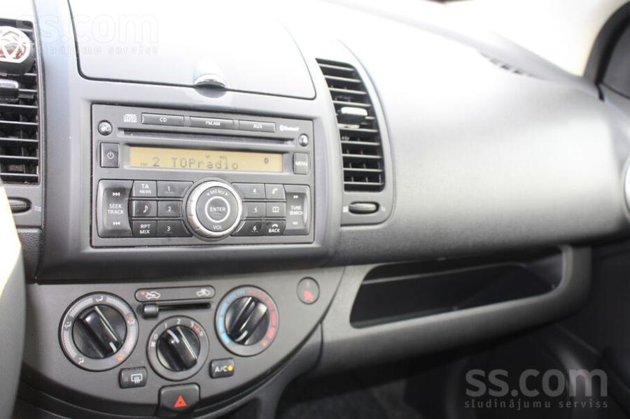 Pelēks Nissan Note 2012 Tukums, ar dzinēja tilpumu 1.40 L un nobraukumu 212 tūkst. km par 2490 €, foto 11 vietnē AUTOMOTO.COM.LV