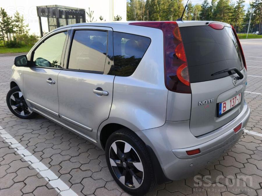 Grey Nissan Note 2012 in Riga, with an engine capacity of 1.50 L and mileage of 0 thousand km for 3900 €, photo 6 on AUTOMOTO.COM.LV