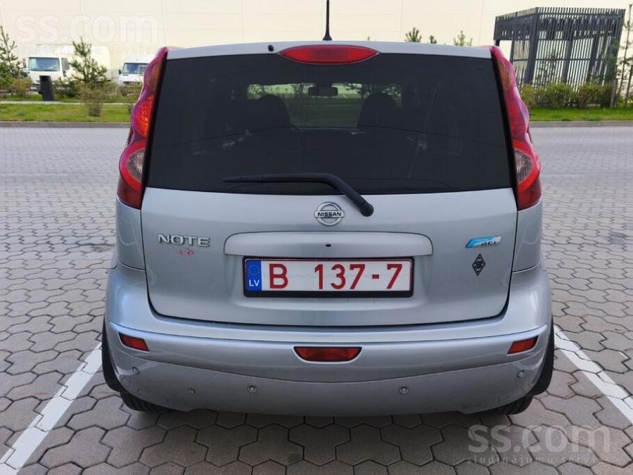 Grey Nissan Note 2012 in Riga, with an engine capacity of 1.50 L and mileage of 0 thousand km for 3900 €, photo 7 on AUTOMOTO.COM.LV