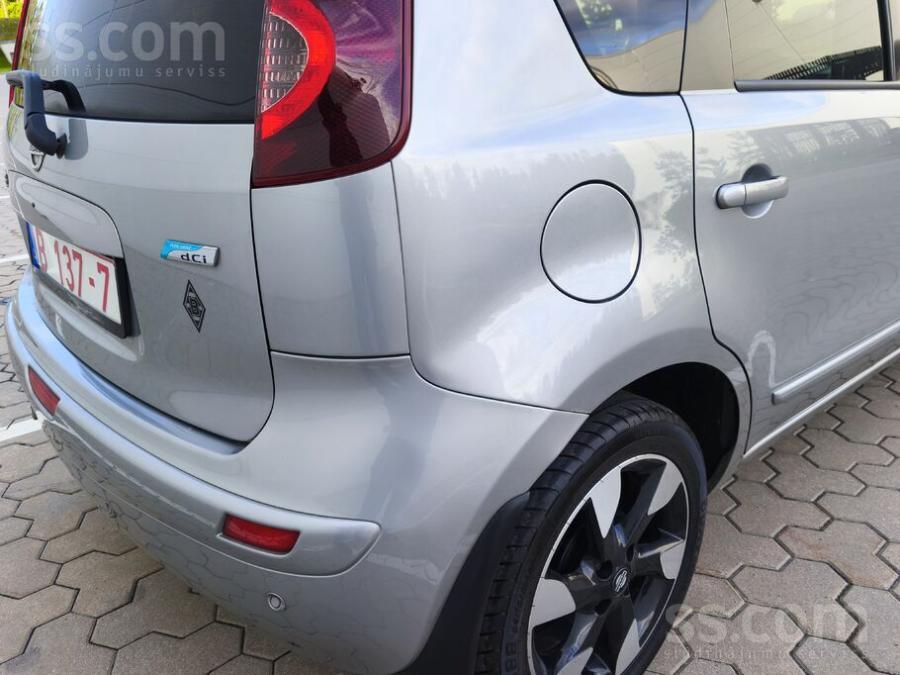 Grey Nissan Note 2012 in Riga, with an engine capacity of 1.50 L and mileage of 0 thousand km for 3900 €, photo 31 on AUTOMOTO.COM.LV